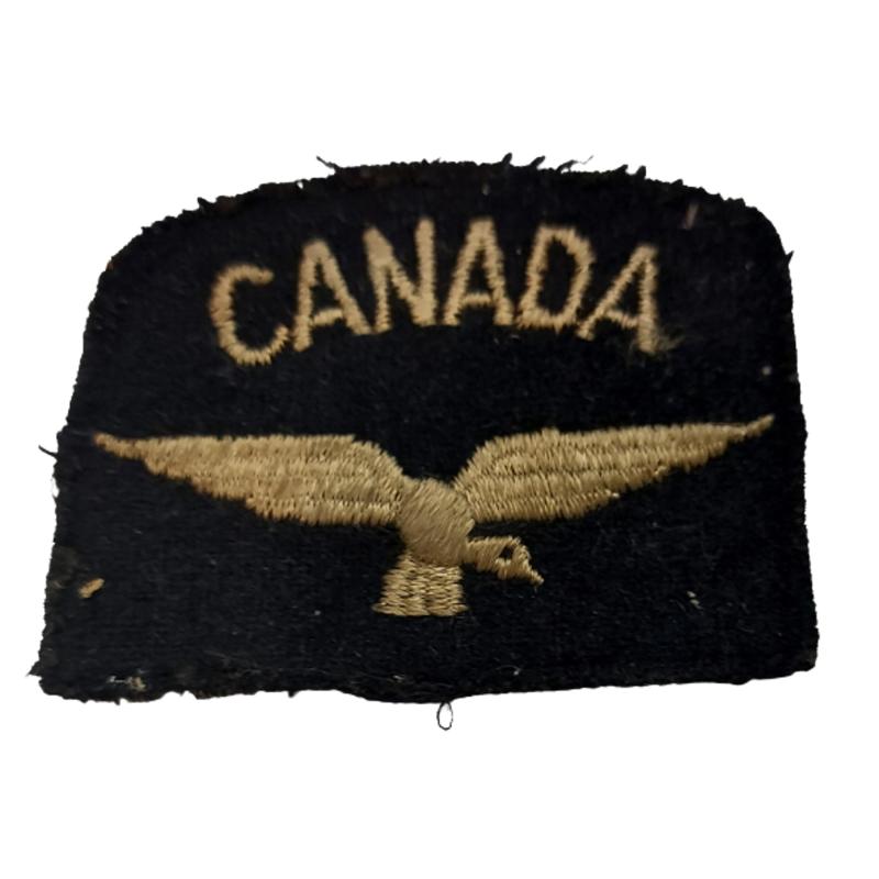 WW2 RCAF Shoulder Insignia – Canadian Soldier Militaria