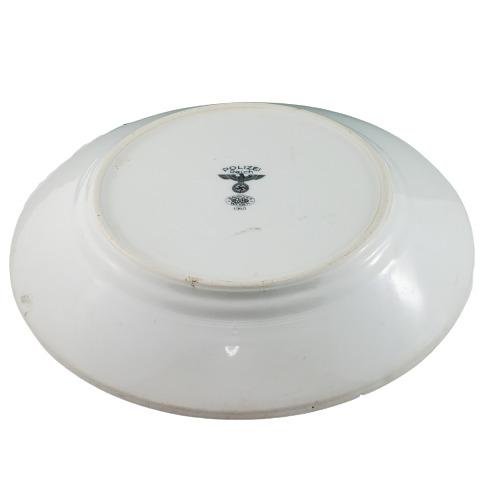 WW2 German Polizei Mess Hall Dinner Plate 1940 – Canadian Soldier Militaria