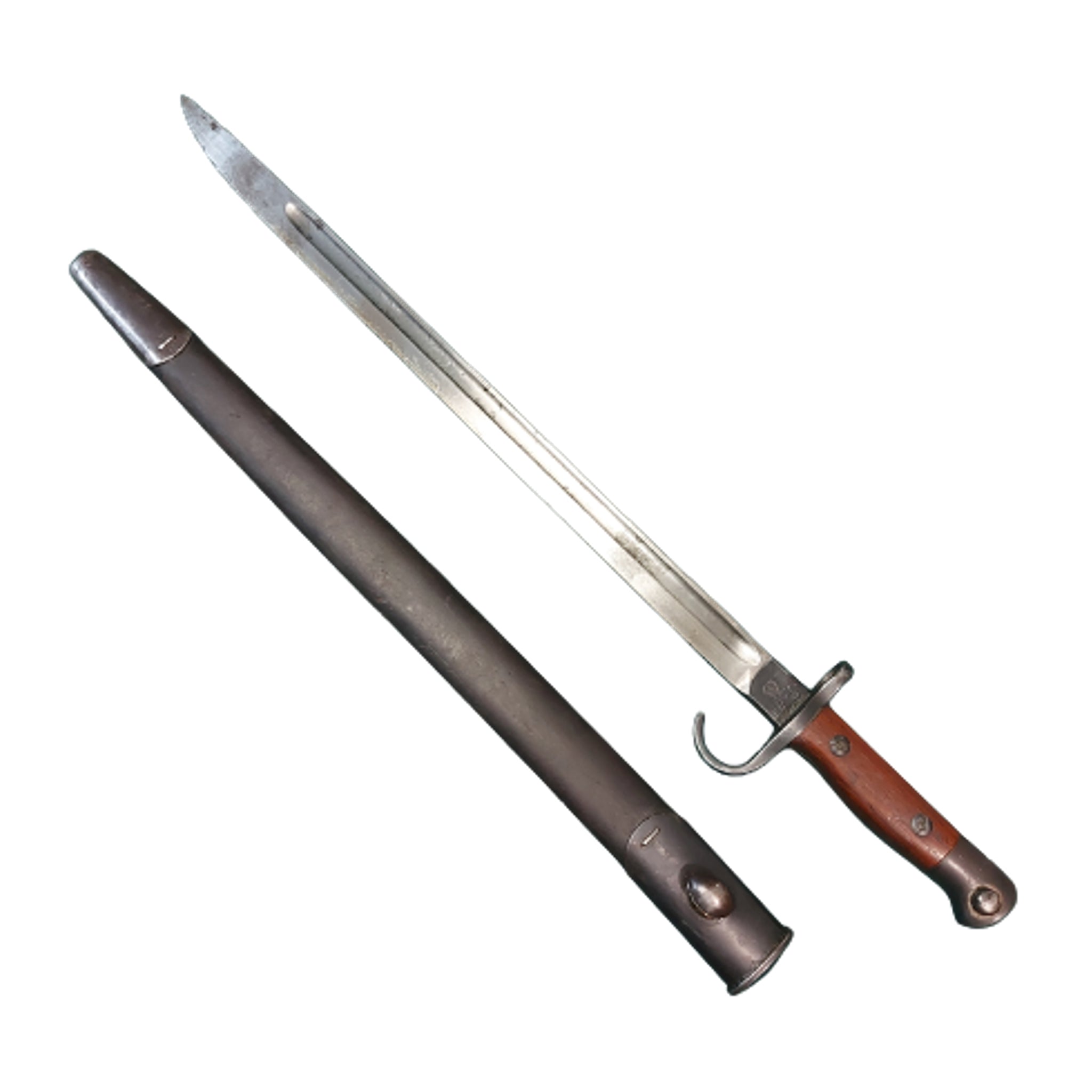 WW1 British P07 Hook Quillon Bayonet – Canadian Soldier Militaria