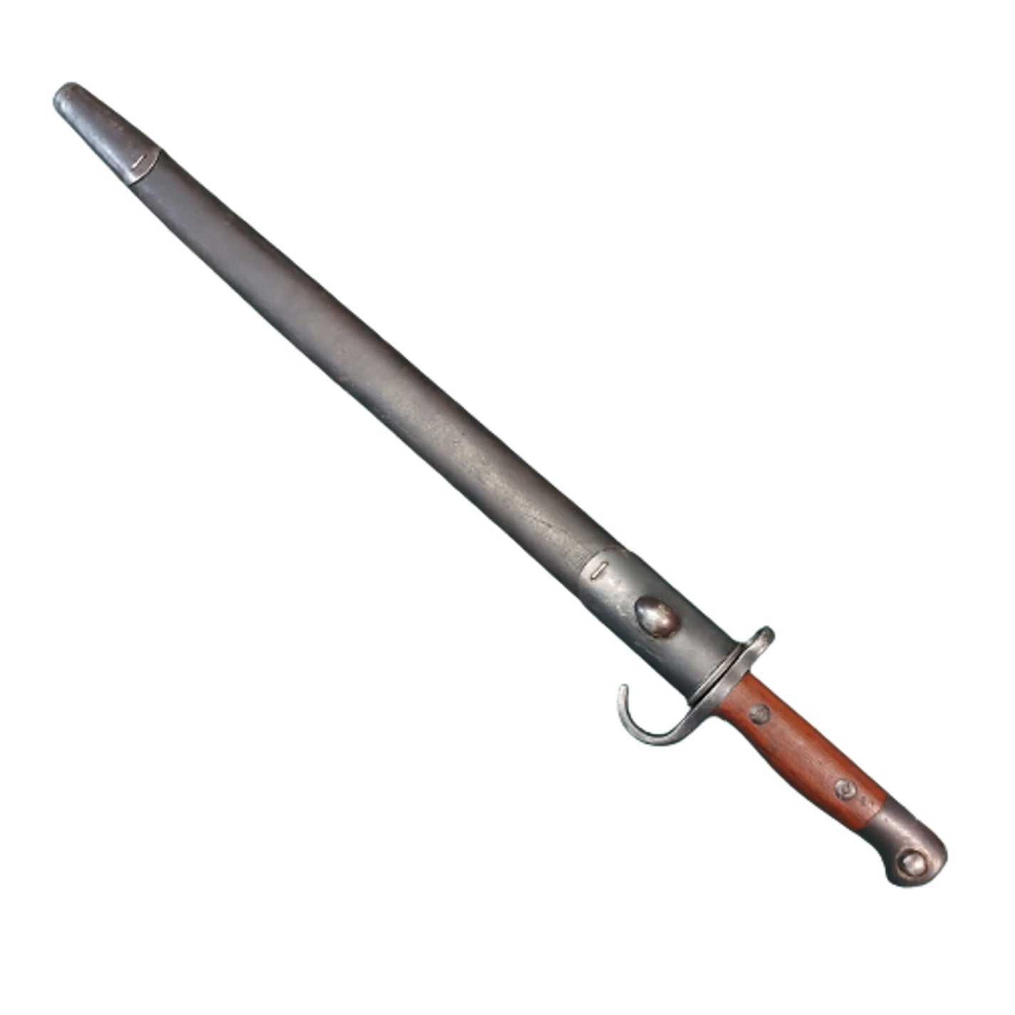 WW1 British P07 Hook Quillon Bayonet – Canadian Soldier Militaria