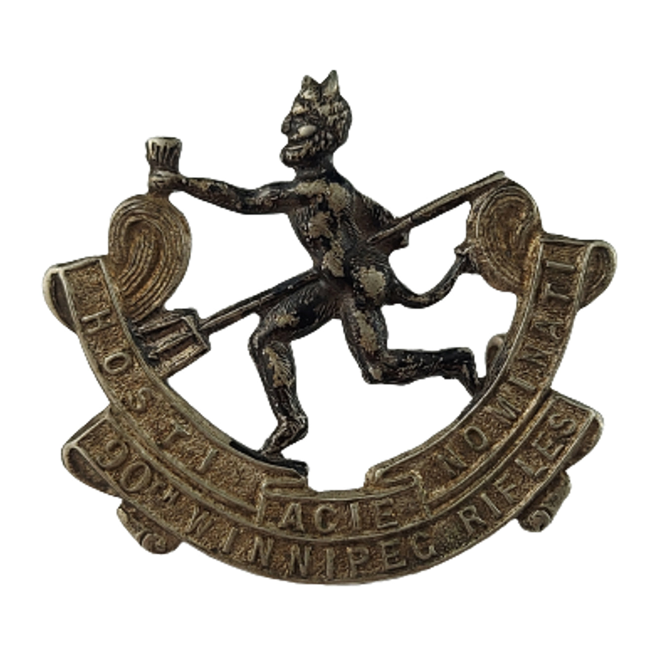 Pre-WW1 Canadian 1912 90th Winnipeg Rifles Cap Badge – Canadian Soldier ...