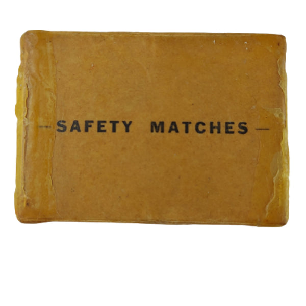 WW2 Canadian Safety Matches Packet – Canadian Soldier Militaria