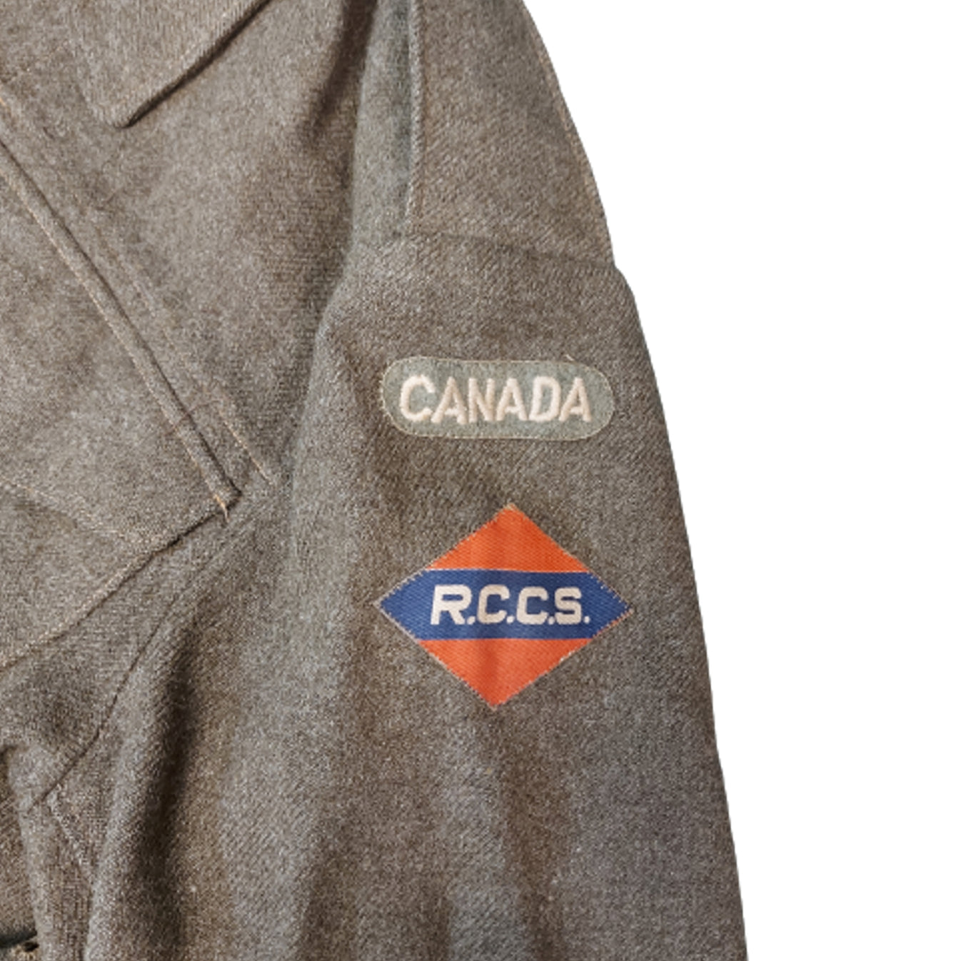 WW2 RCCS Royal Canadian Corps Of Signals BD Tunic – Canadian Soldier ...
