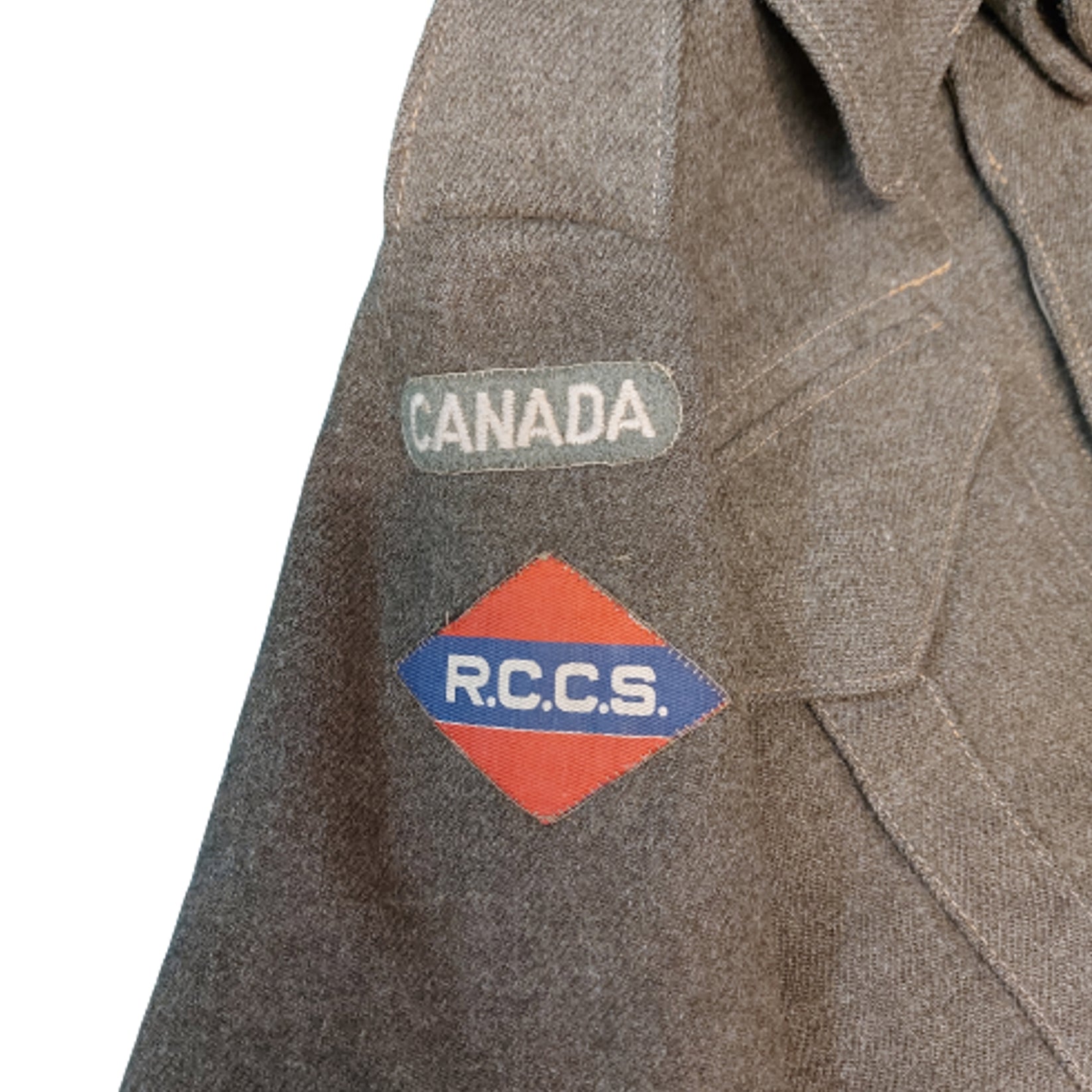 WW2 RCCS Royal Canadian Corps Of Signals BD Tunic – Canadian Soldier ...