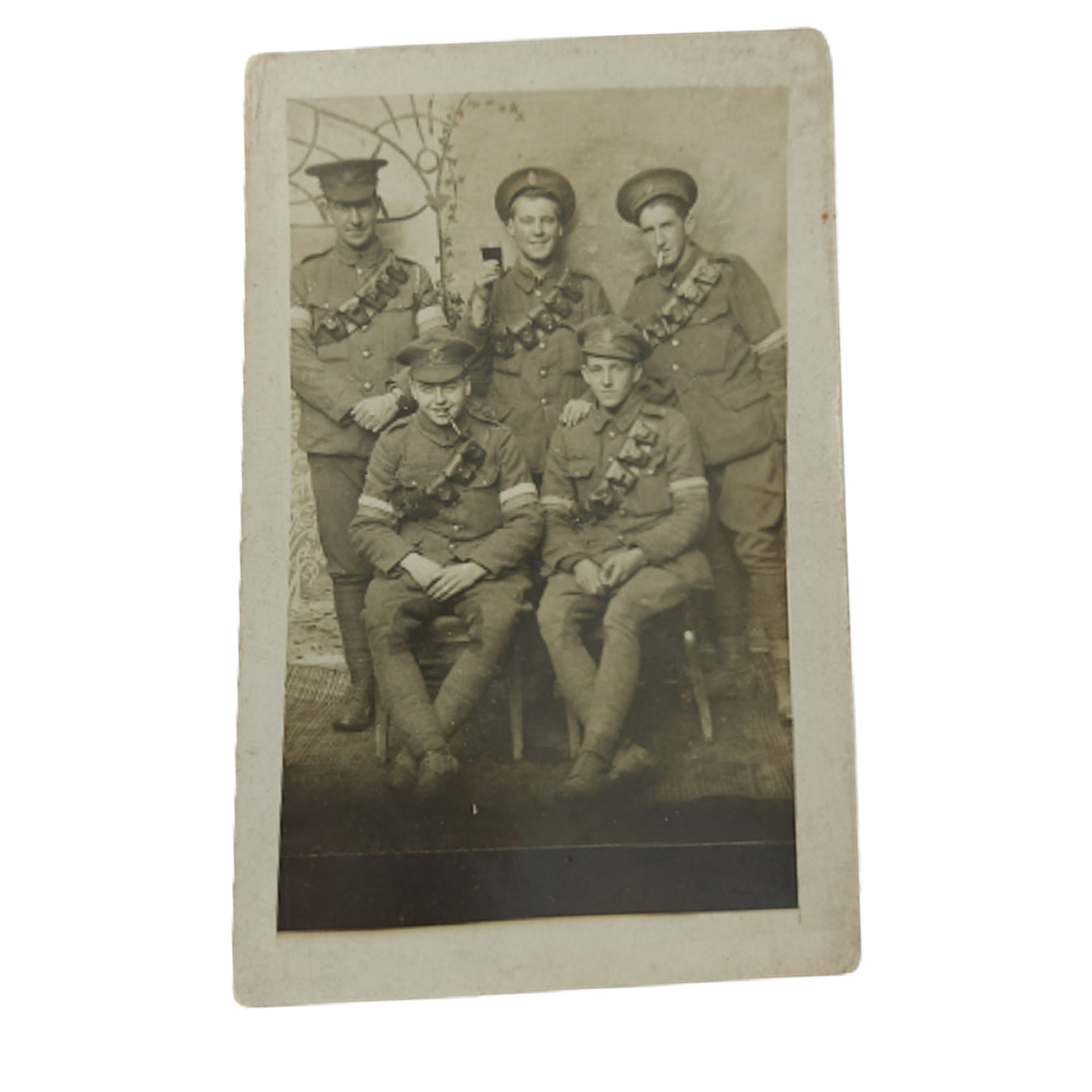 WW1 Picture Postcard - Engineers – Canadian Soldier Militaria