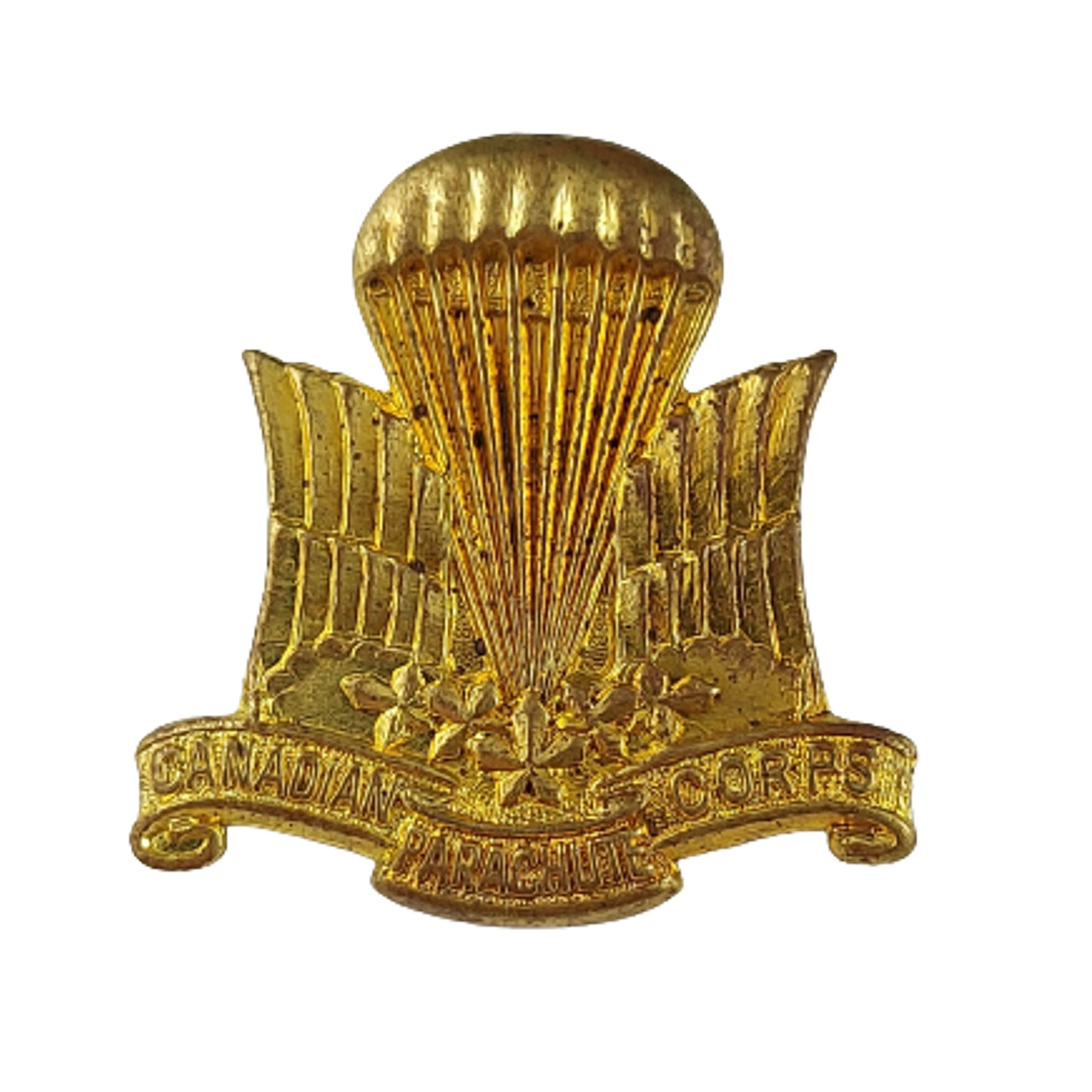 WW2 Canadian 1st Can Para Parachute Battalion Brass Cap Badge ...