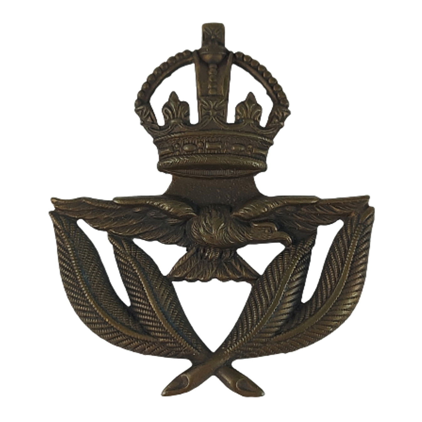 WW2 RCAF Royal Canadian Air Force arrant Officer Cap Badge – Canadian ...