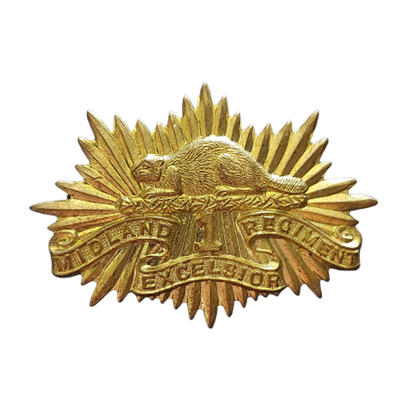 WW2 Canadian The Midland Regiment Collar Badge – Canadian Soldier Militaria