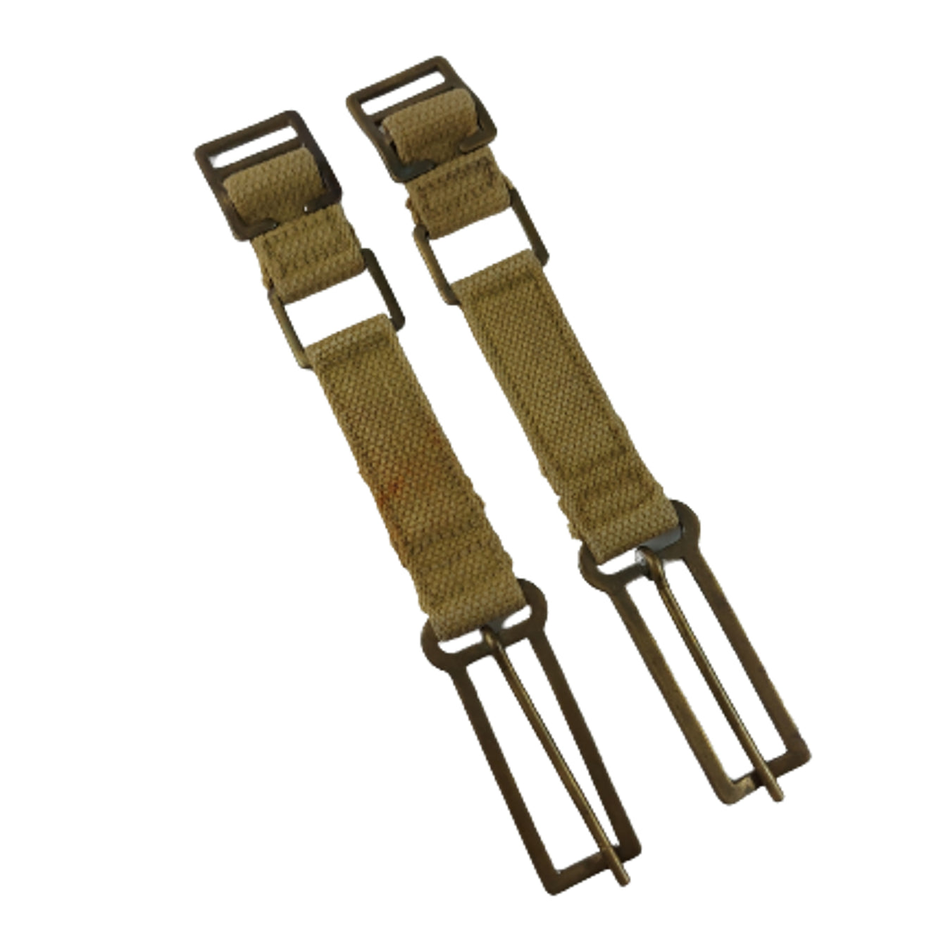 WW2 Canadian P37 Webbing Brace Attachments – Canadian Soldier Militaria
