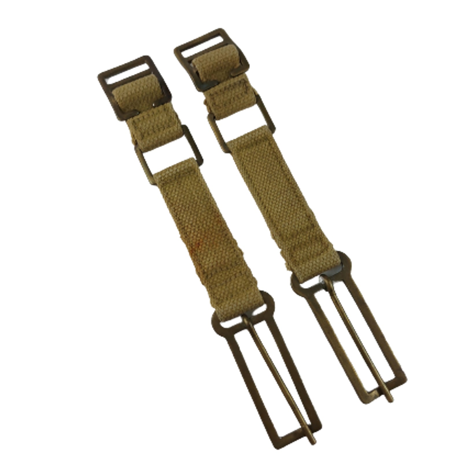 WW2 Canadian P37 Webbing Brace Attachments – Canadian Soldier Militaria