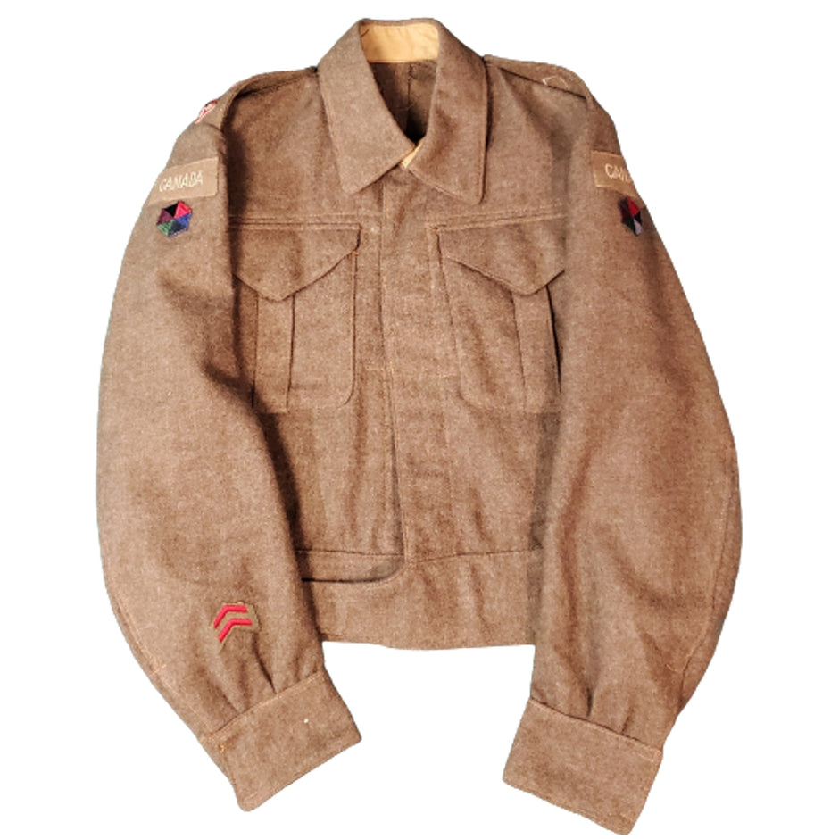 WW2 Uniforms – Canadian Soldier Militaria