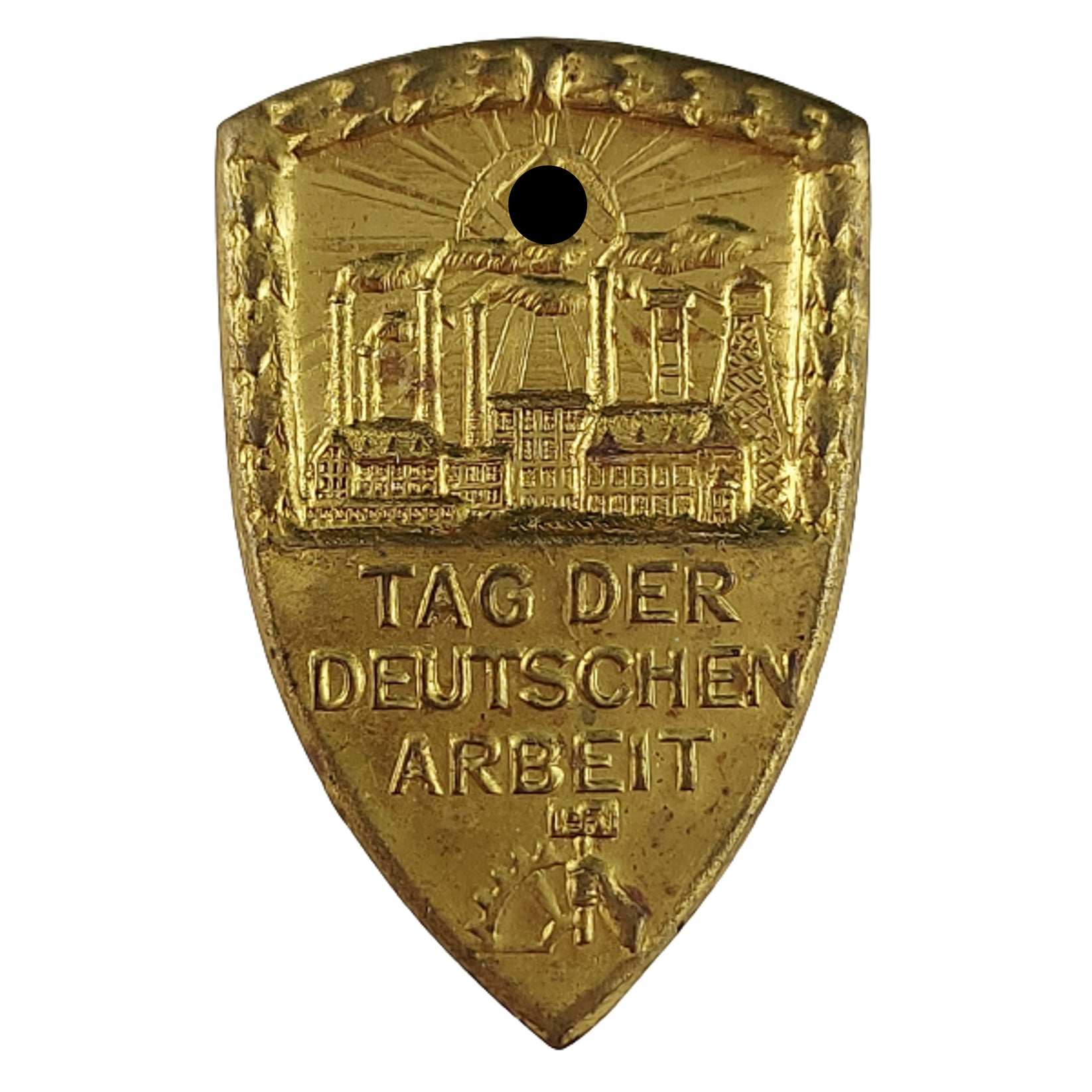 WW2 German Tag Der Deutschen Arbeit Badge – Canadian Soldier Militaria