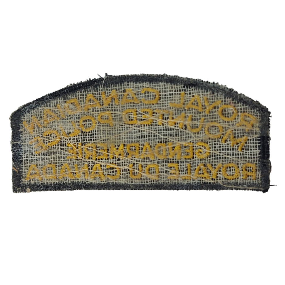 RCMP Royal Canadian Mounted Police Shoulder Title – Canadian Soldier ...