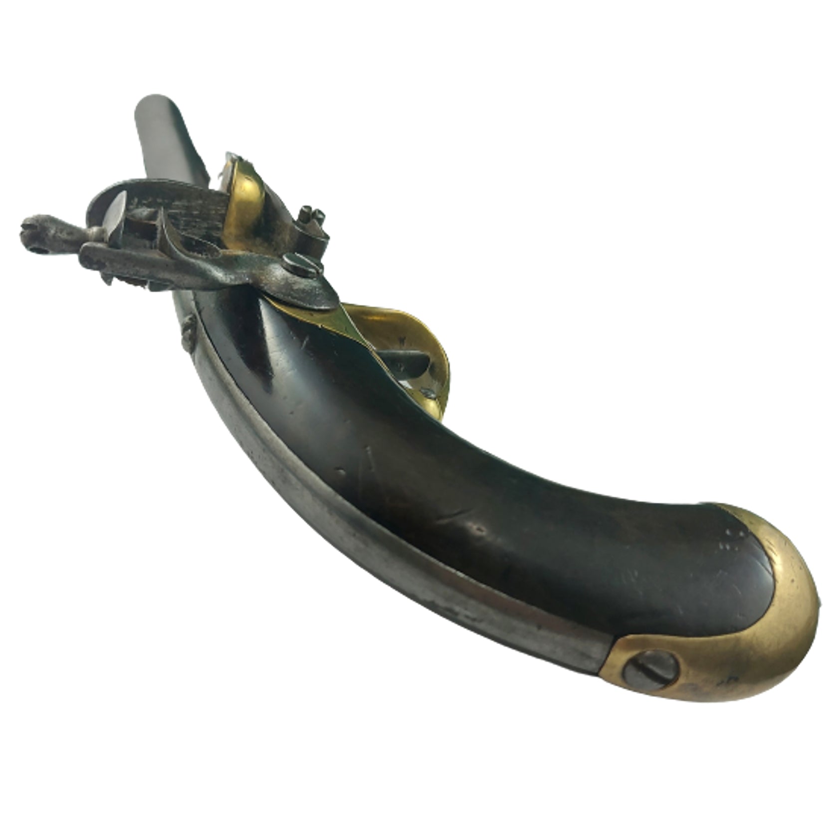 Pre-WW1 Antique French Model 1777 Charleville Flintlock Cavalry Pistol ...