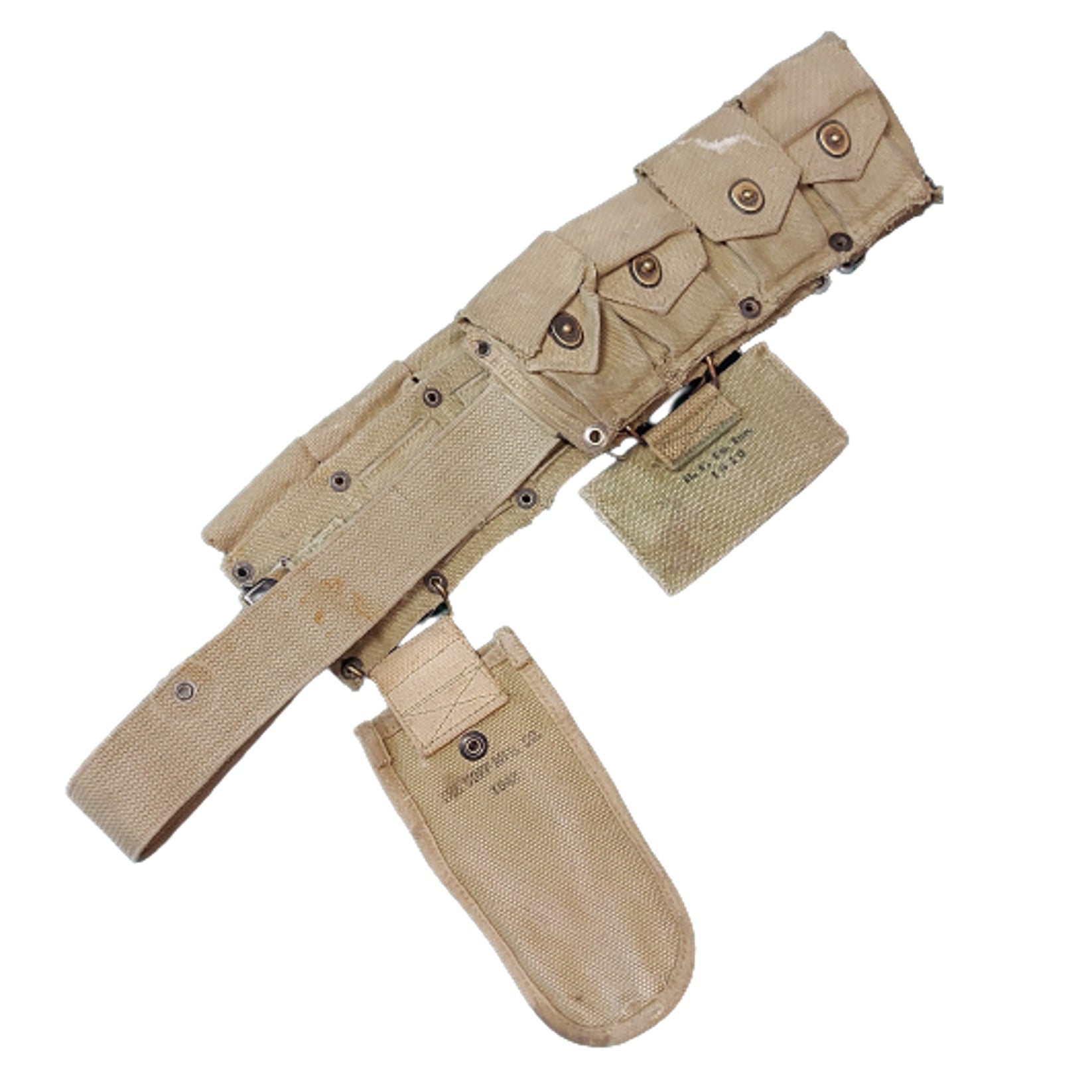 WW2 U.S. United States Webbing Set - Rifleman – Canadian Soldier Militaria