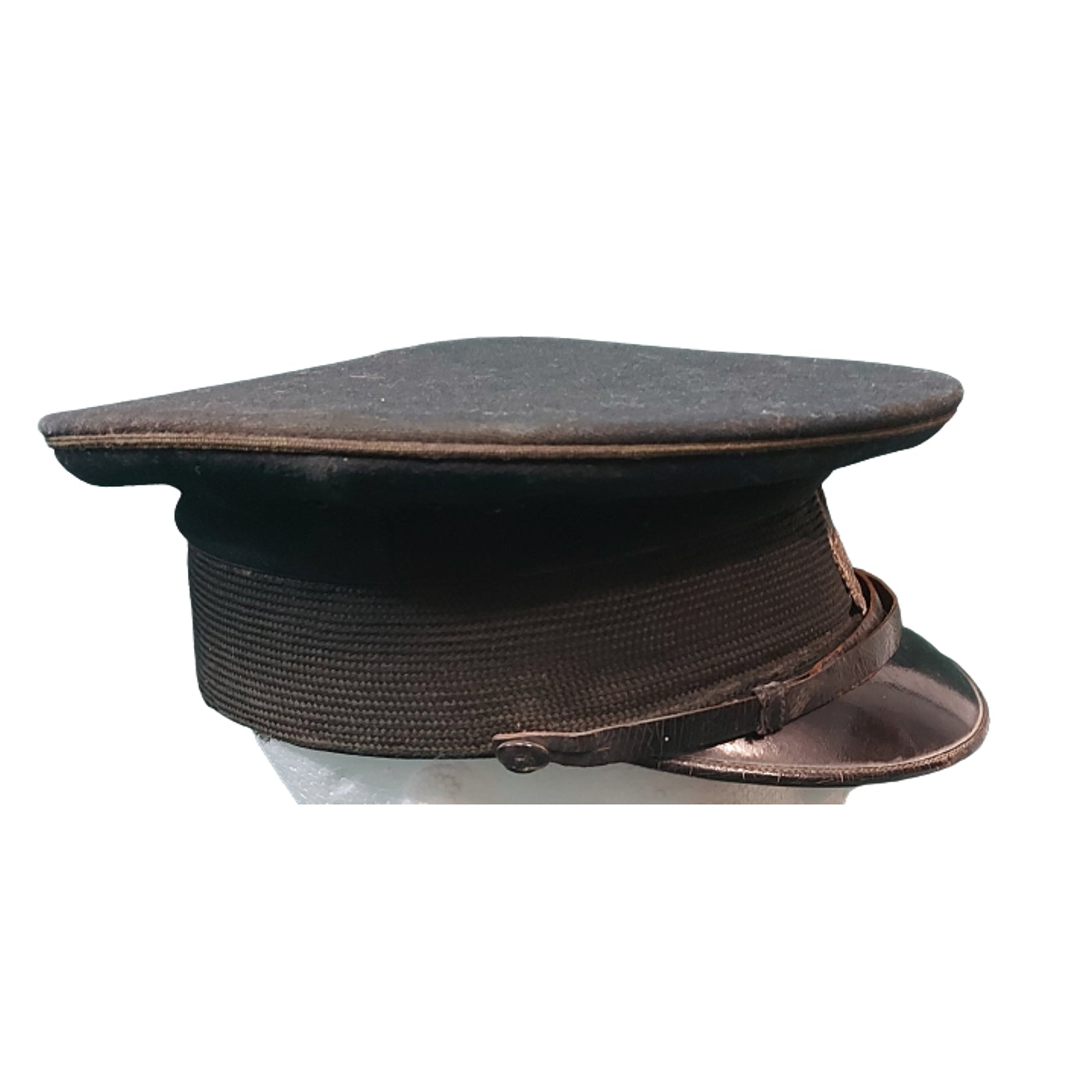 Pre-WW1 Canadian 103rd Calgary Rifles Officer's Visor Cap With Badge ...