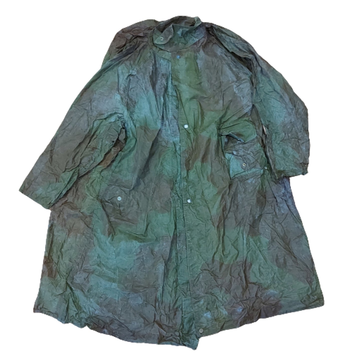 WW2 Canadian Camouflage Gas Cape – Canadian Soldier Militaria