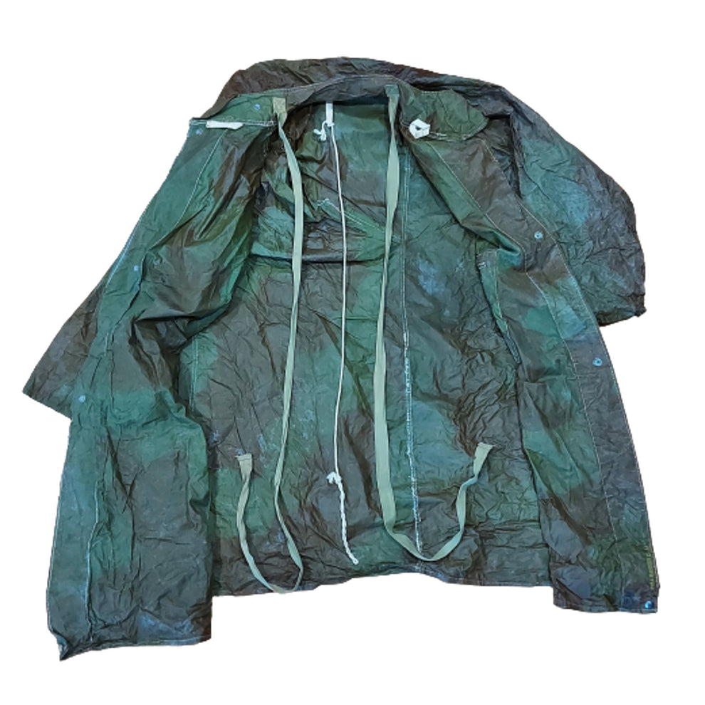 WW2 Canadian Camouflage Gas Cape – Canadian Soldier Militaria