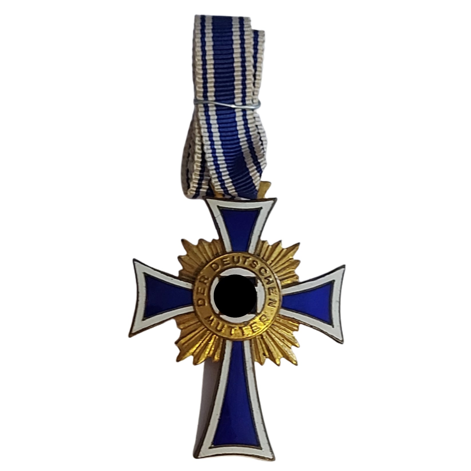 WW2 German Mother's Cross In Gold – Canadian Soldier Militaria