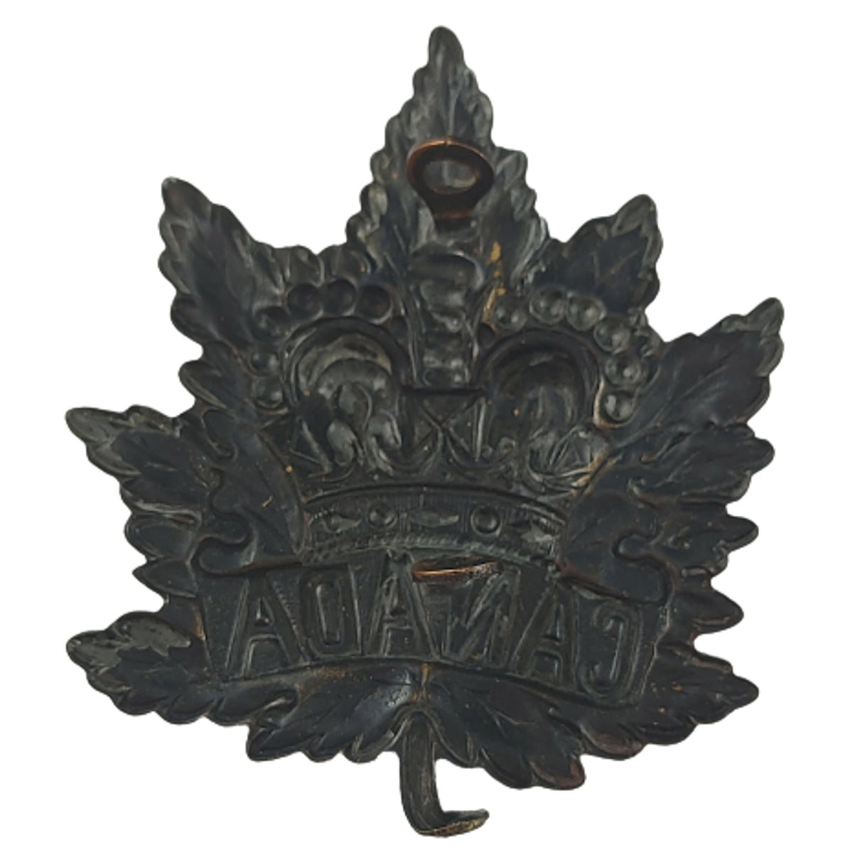 Pre-WW1 CANADA General Service Helmet Plate – Canadian Soldier Militaria