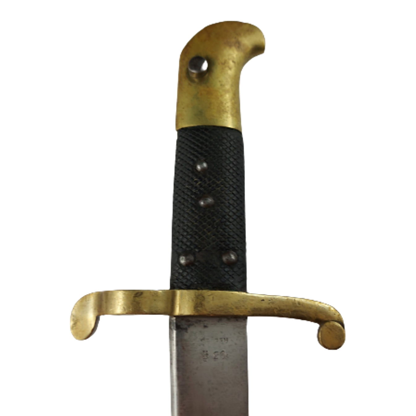 Pre-WW1 British Pattern 1885 Lancaster Oval Bore Bayonet - 47th Battal ...