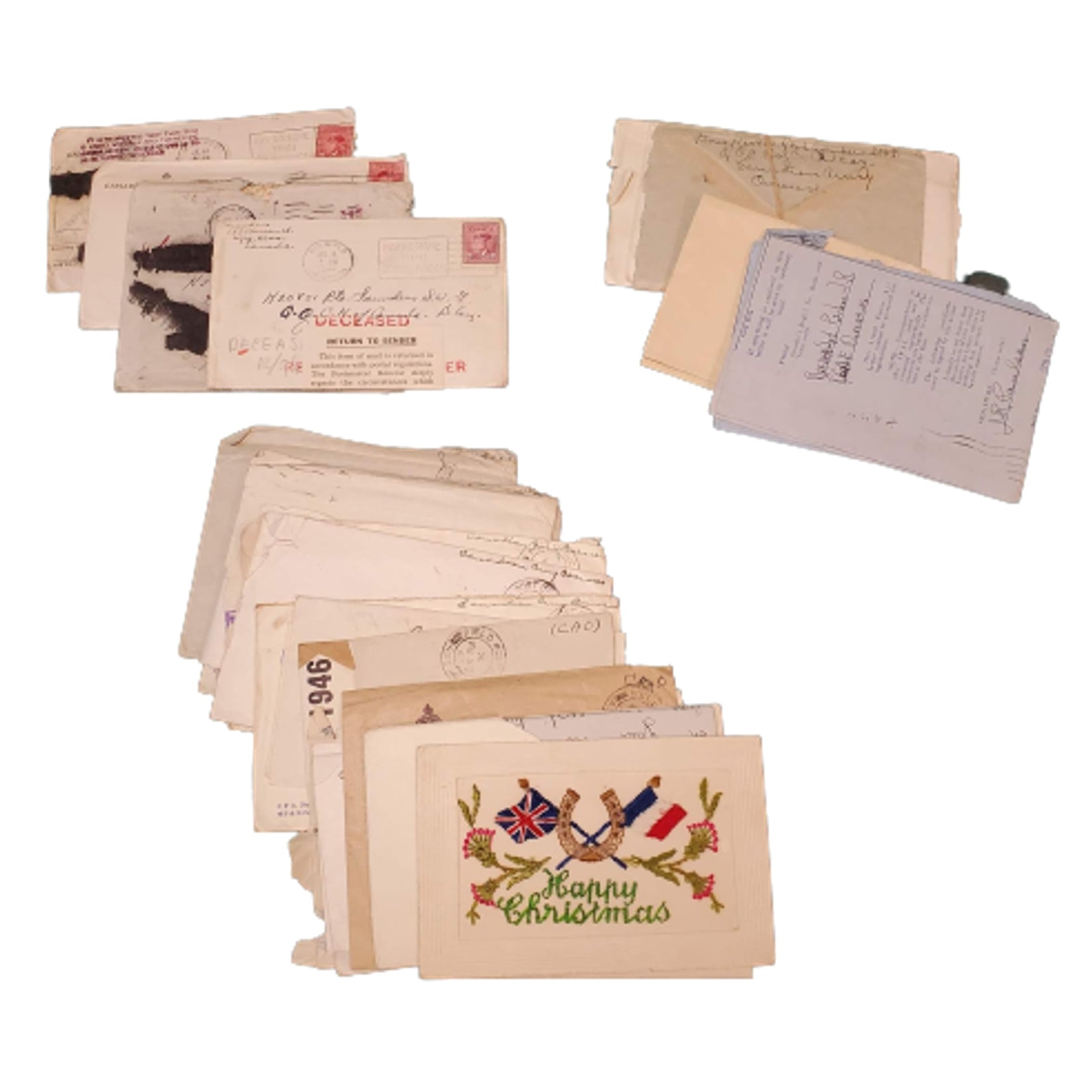 WW2 Canadian Collection of WW2 Letters Queen's Own Cameron Highlanders ...