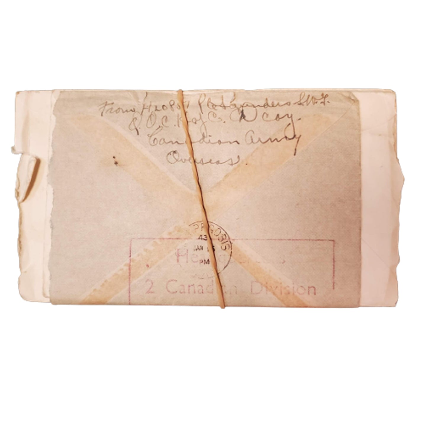 WW2 Canadian Collection of WW2 Letters Queen's Own Cameron Highlanders ...