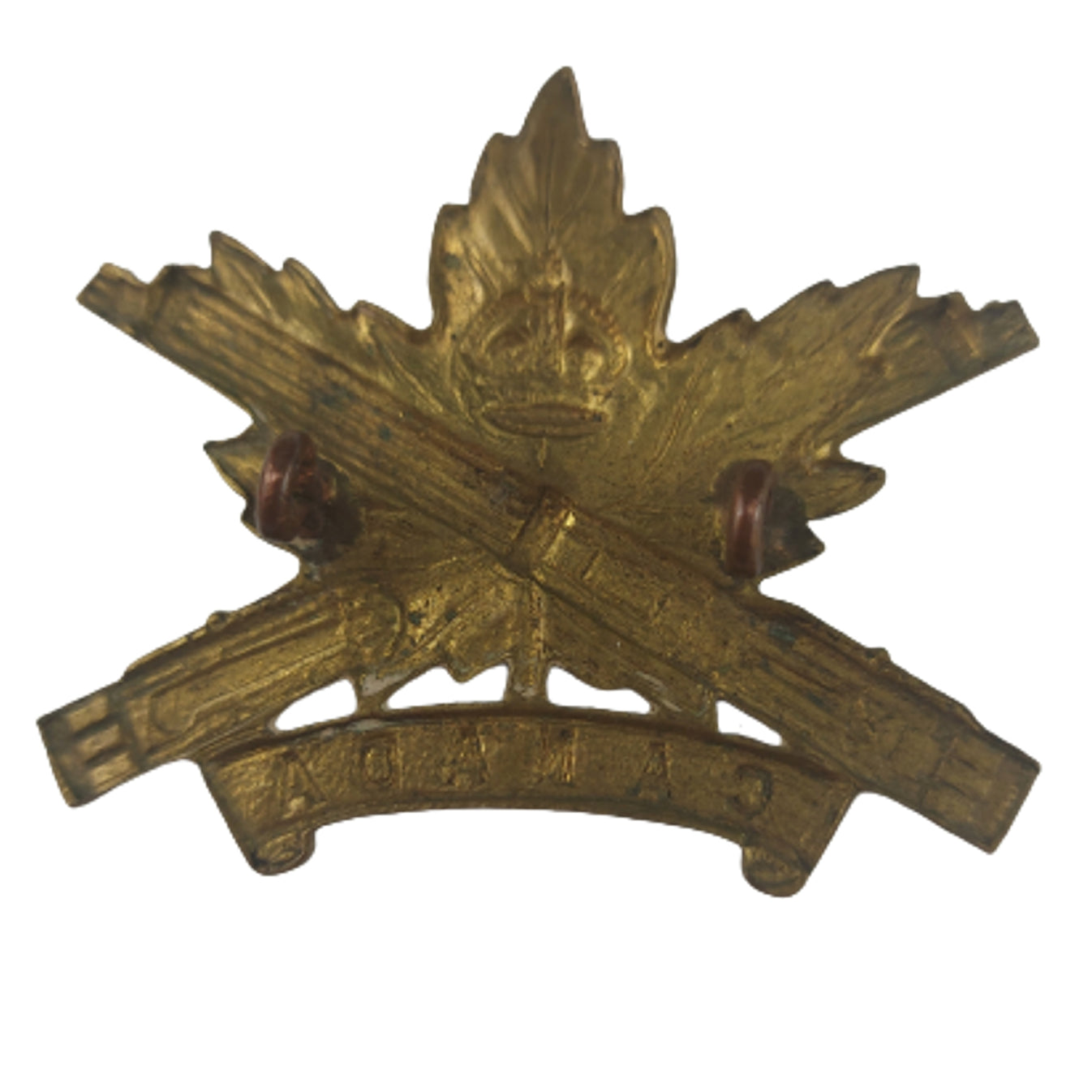 WW1 CMGC Canadian Machine Gun Corps Cap Badge – Canadian Soldier Militaria