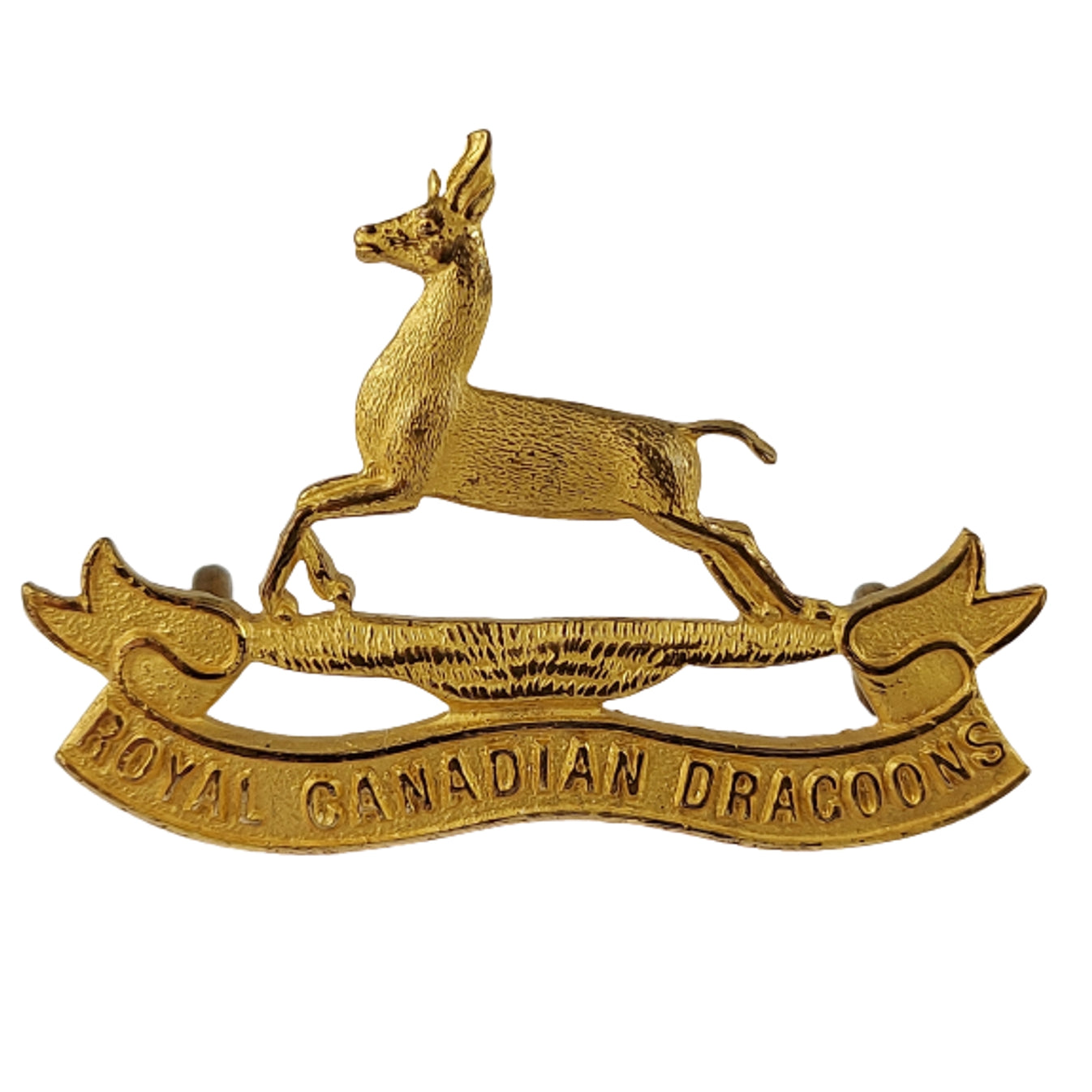 WW2 RCD Royal Canadian Dragoons Officer's Cap Badge – Canadian Soldier ...