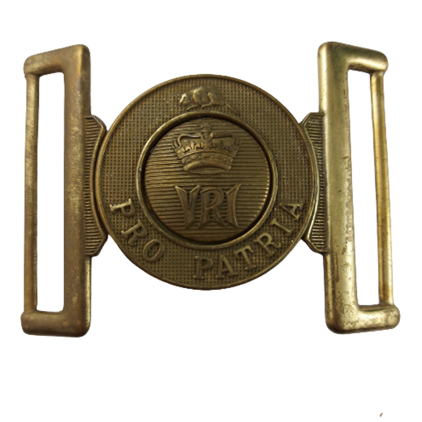 Post-WW2 Canadian RCR Royal Canadian Regiment Belt Buckle – Canadian ...