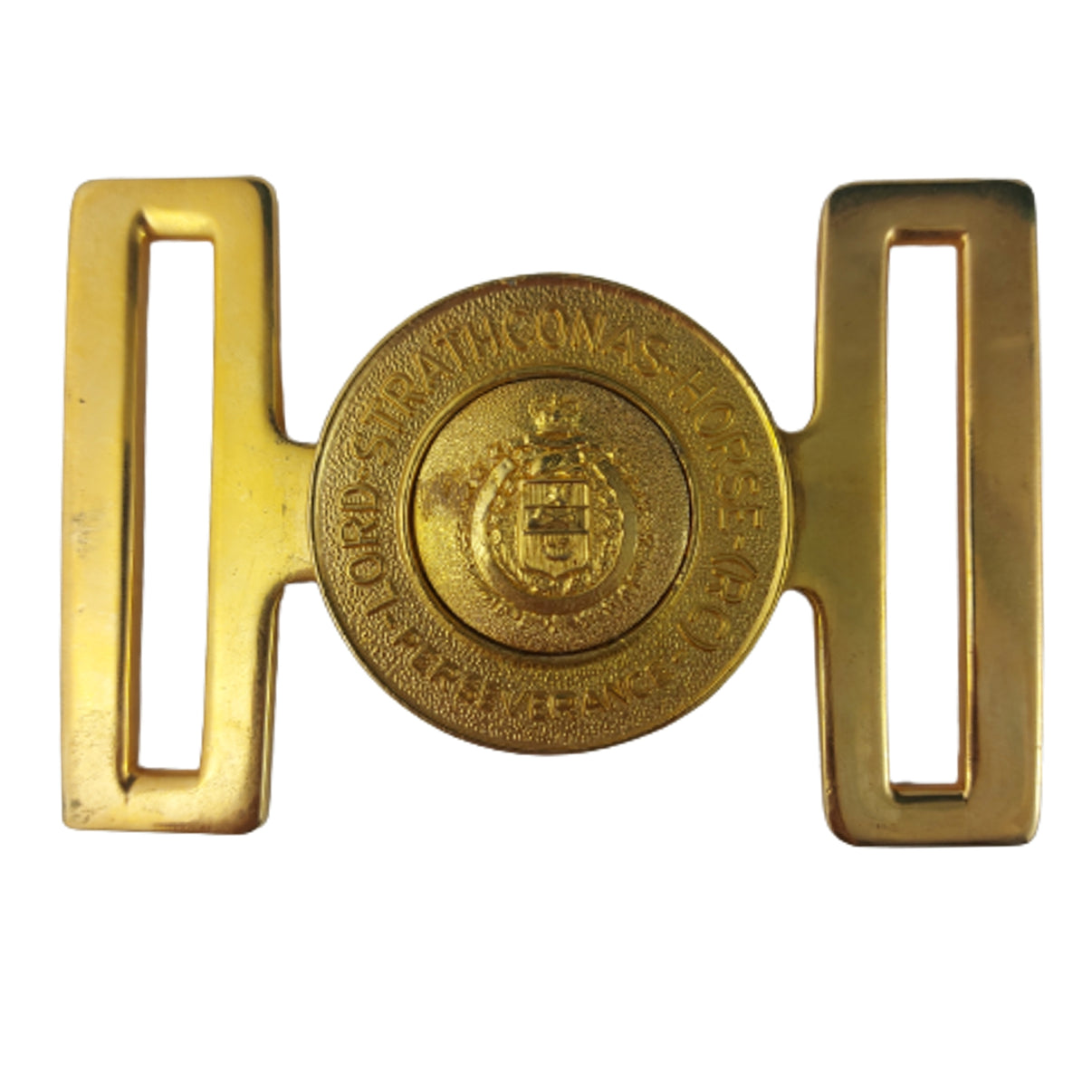 Post-WW2 LSH Lord Strathcona Horse Belt Buckle – Canadian Soldier Militaria