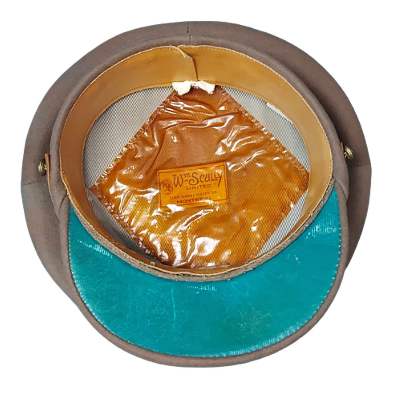 WW2 Canadian Victoria Rifles Officer's Visor Cap With Badge – Canadian ...