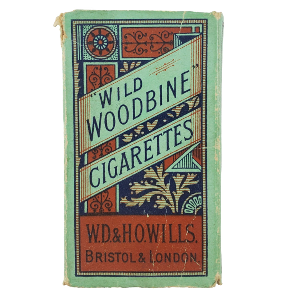WW1 British Wild Woodbine Cigarette Package – Canadian Soldier Militaria