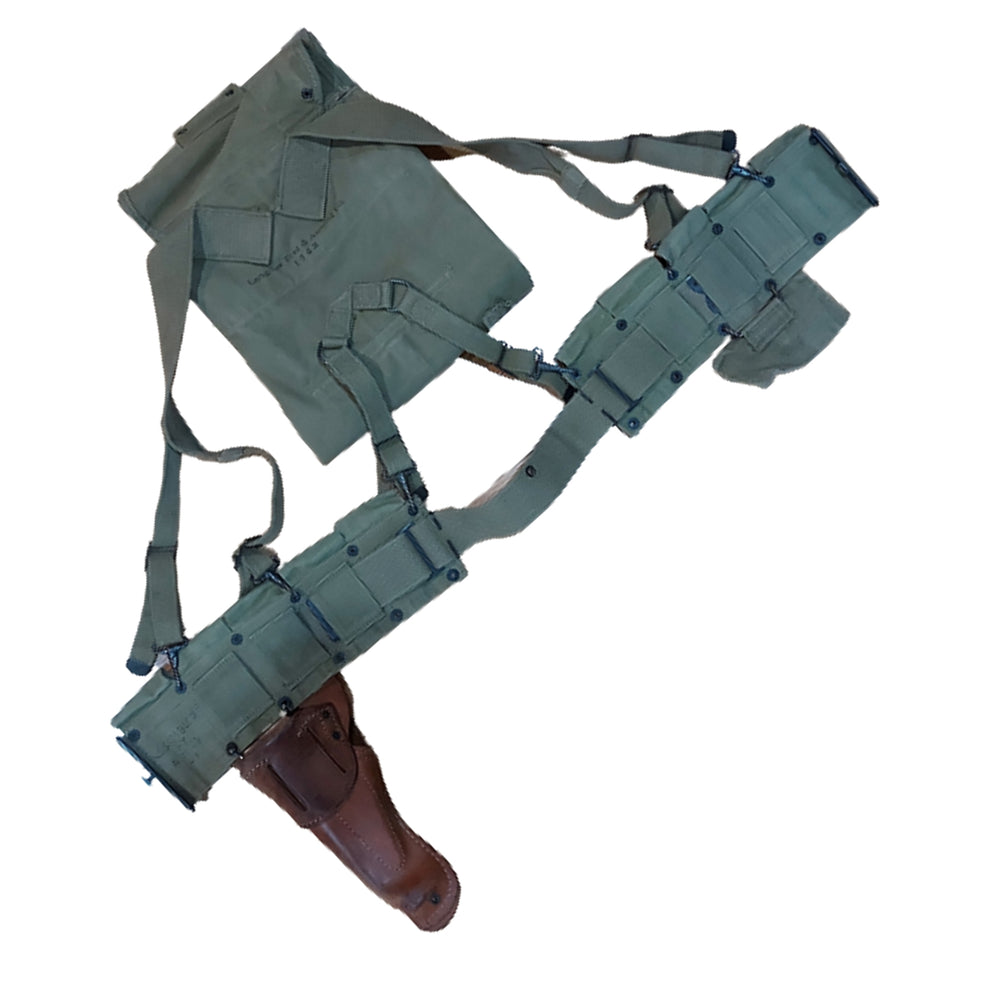 WW2 U.S. United States Army Infantry Webbing Equipment Set 1943 ...