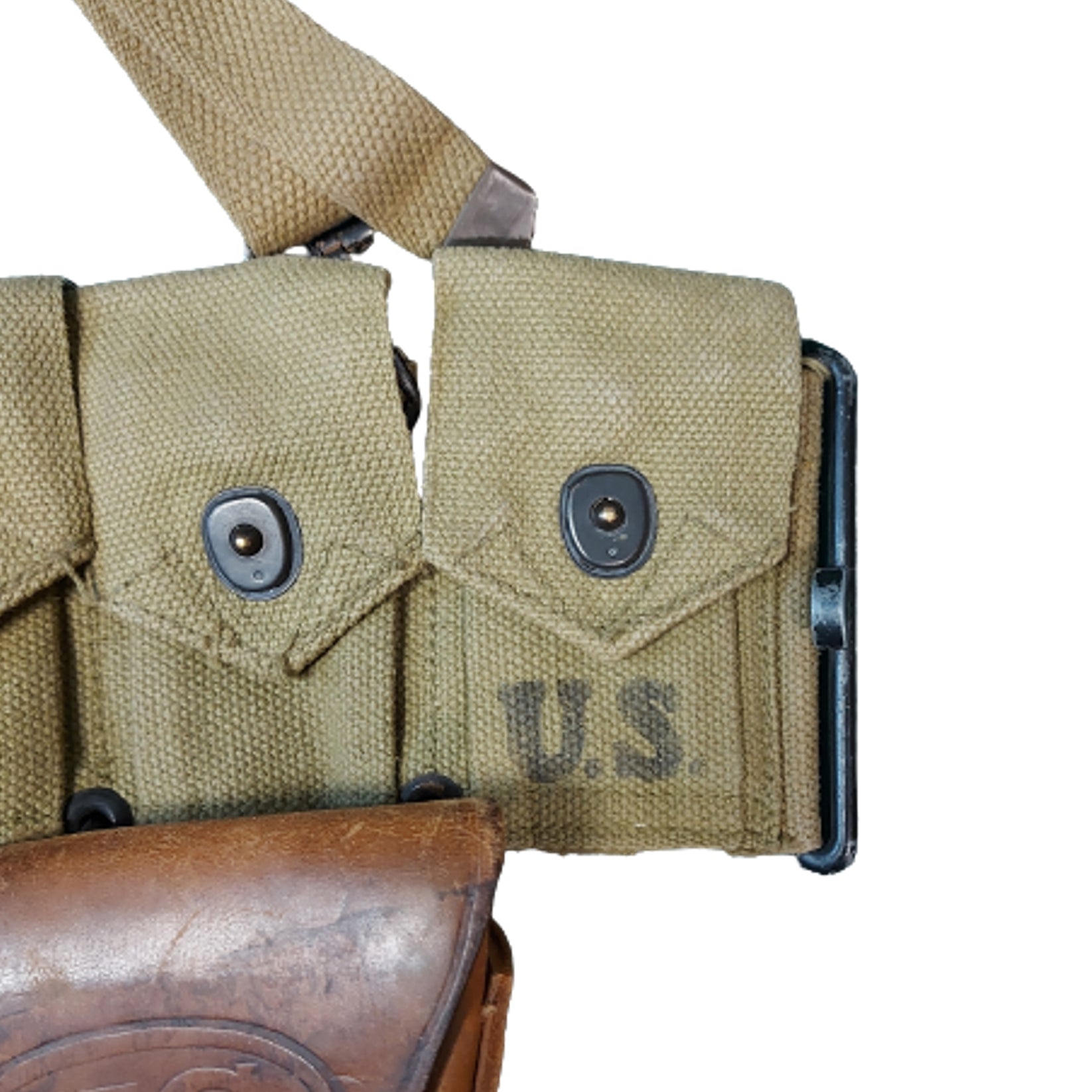 WW2 U.S. United States Army Infantry Webbing Equipment Set 1943 ...